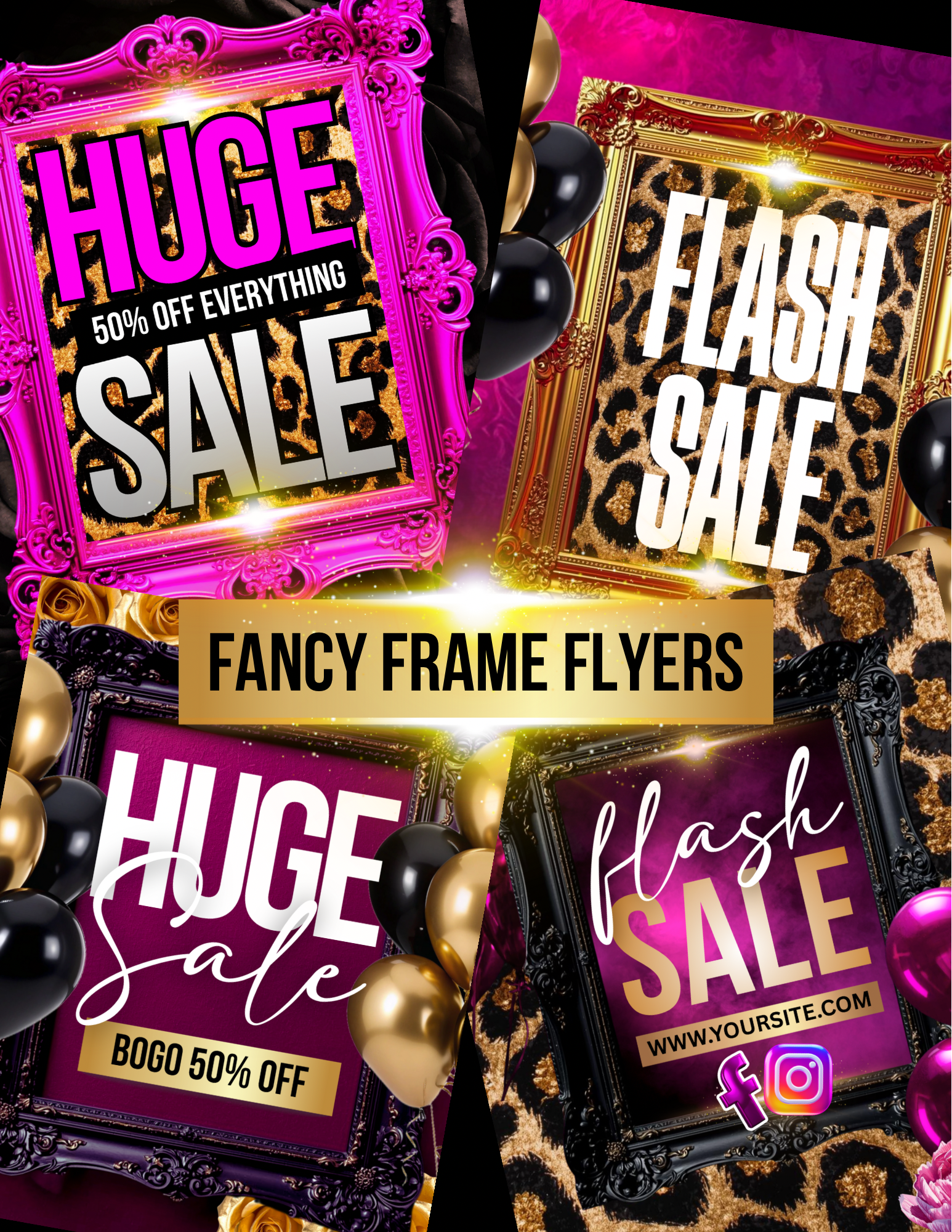 Fancy Flyer Frames – Posh Design Co.
