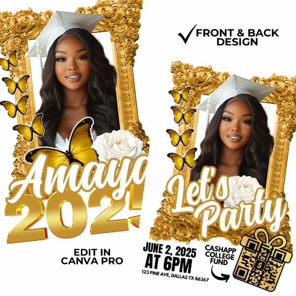 Graduation Lanyard Templates – Posh Design Co.