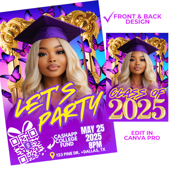 Graduation Lanyard Templates – Posh Design Co.