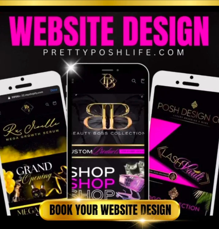 Website Design – Posh Design Co.