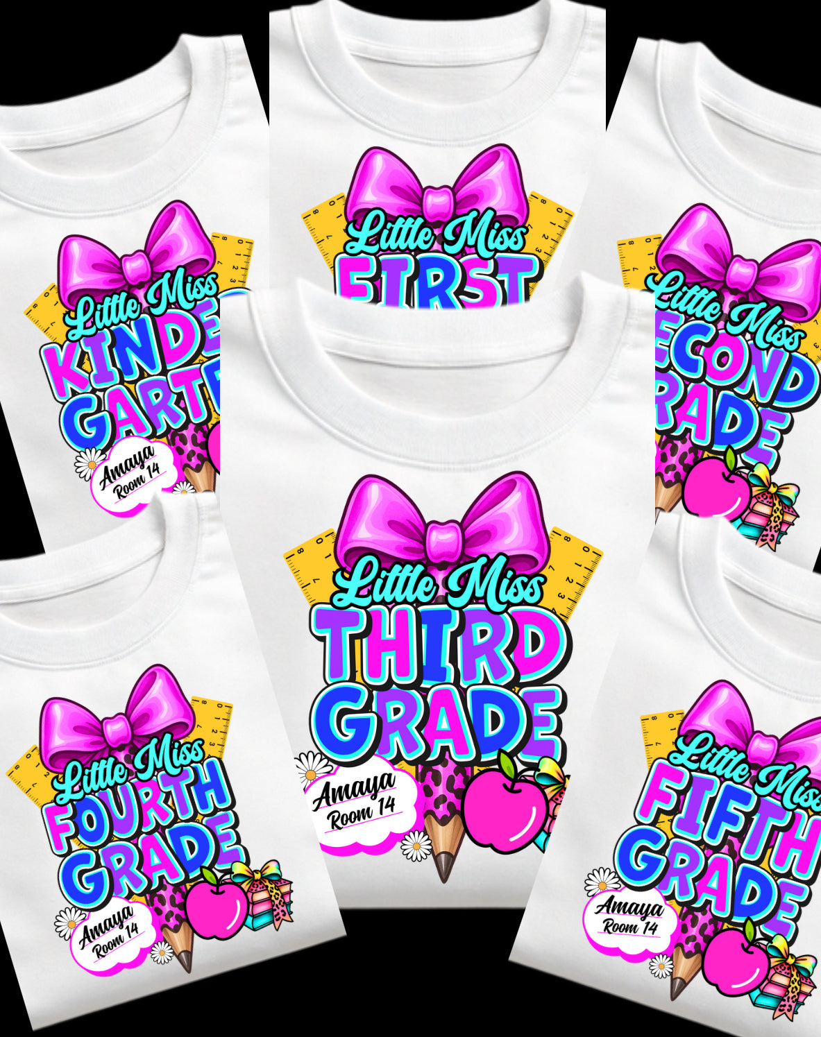 Back To School T-shirt Template Bundle – Posh Design Co.