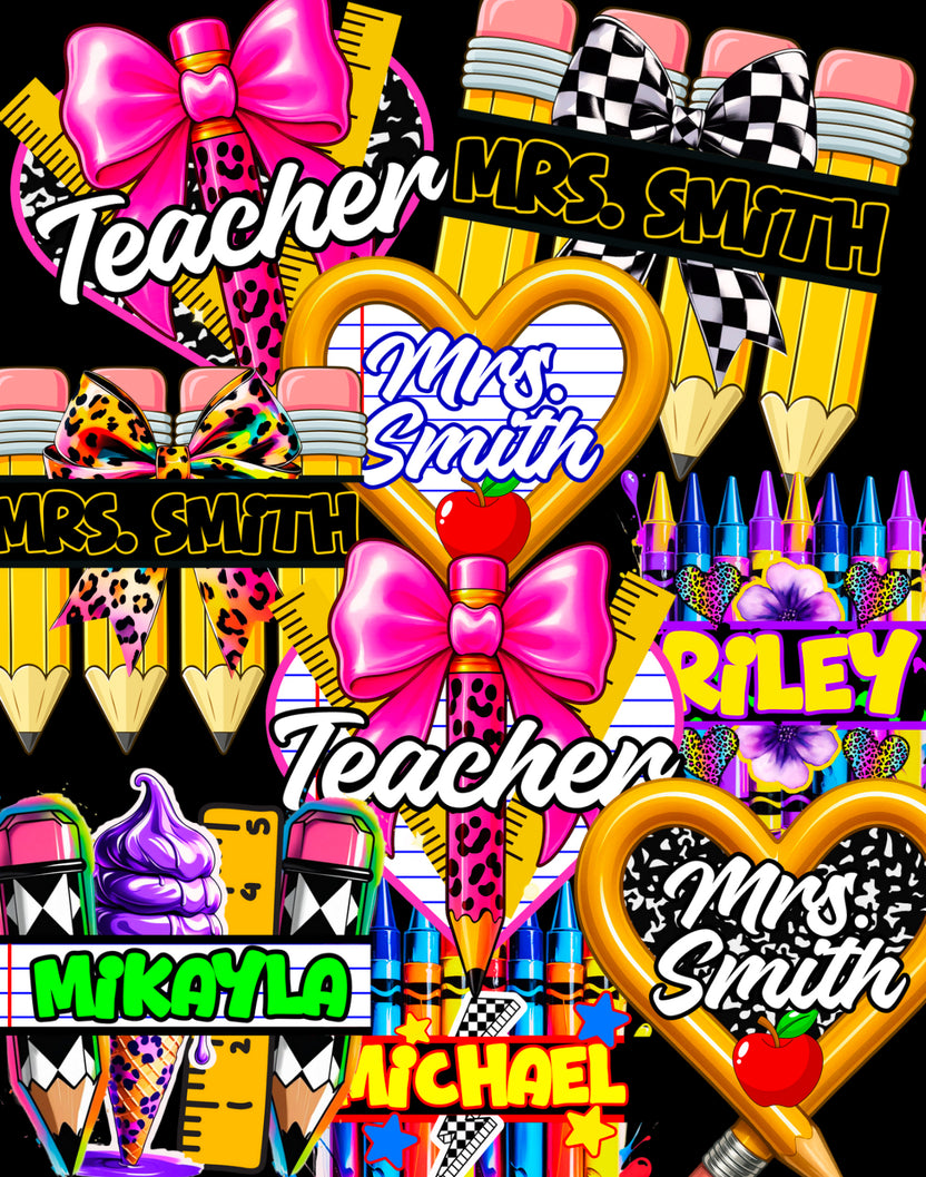 Back To School Design Templates – Posh Design Co.