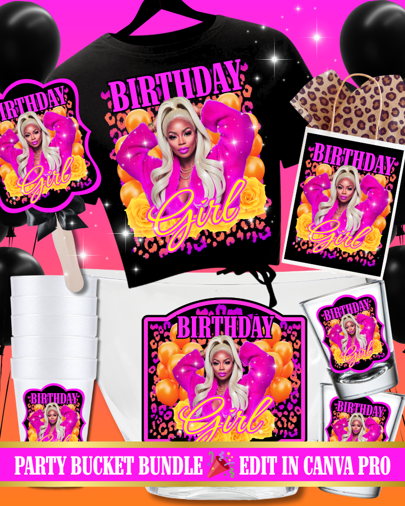 Party Bundle Template Set – Posh Design Co.