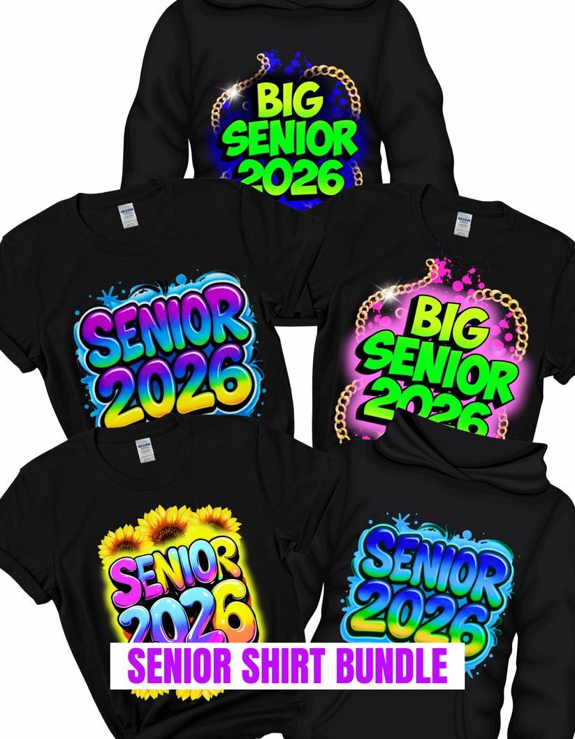 Senior 2026 Design Bundle – Posh Design Co.